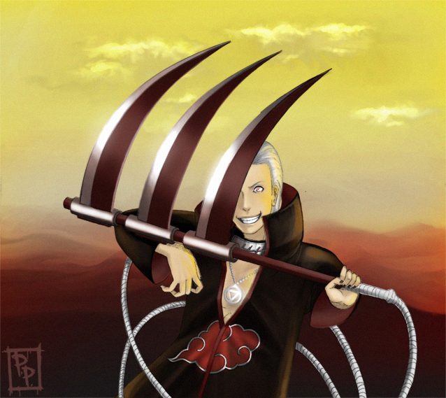 Hidan Akatsuki | Daily Anime Art