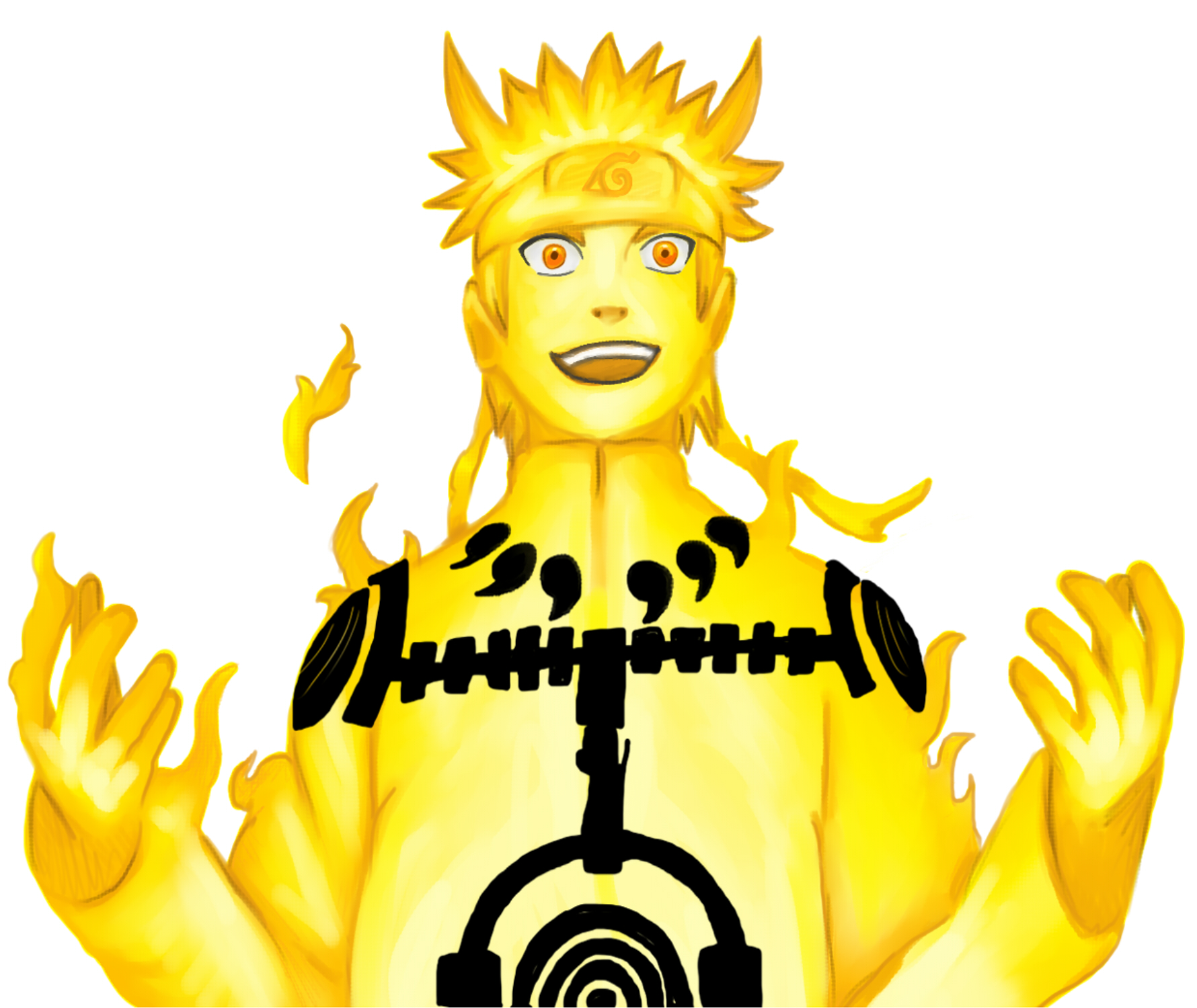 Naruto Chakra Mode (Ultimate Mode Update) | Daily Anime Art