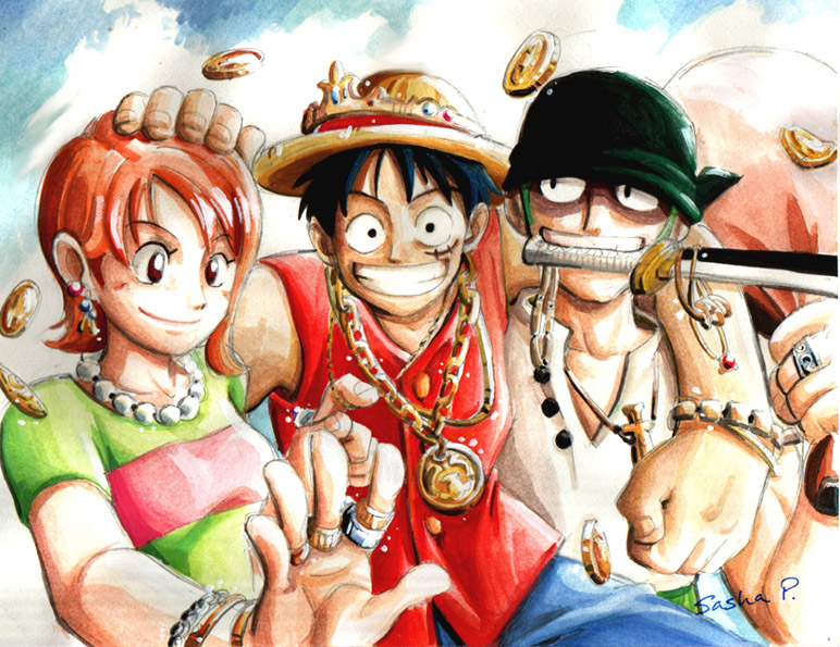 One Piece Group Photo | Daily Anime Art