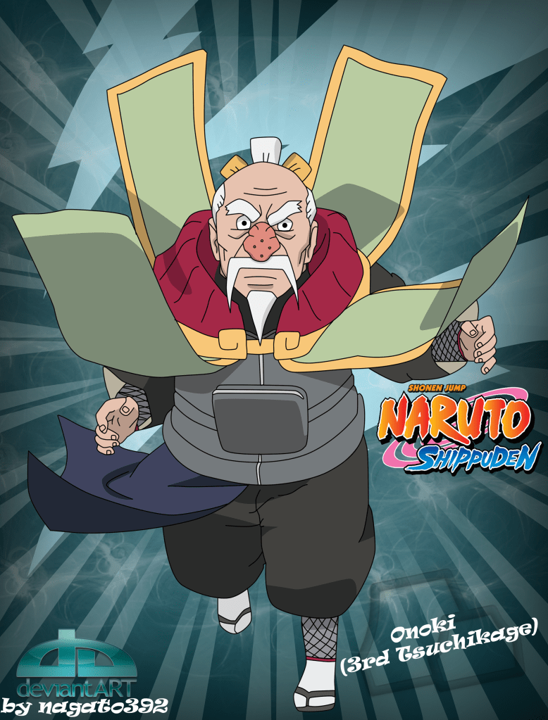 Onoki Third Tsuchikage – Naruto Shippuden | Daily Anime Art
