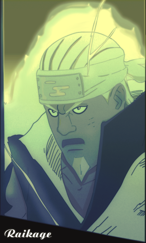 ‘A’ Fourth Raikage – Naruto Shippuden | Daily Anime Art