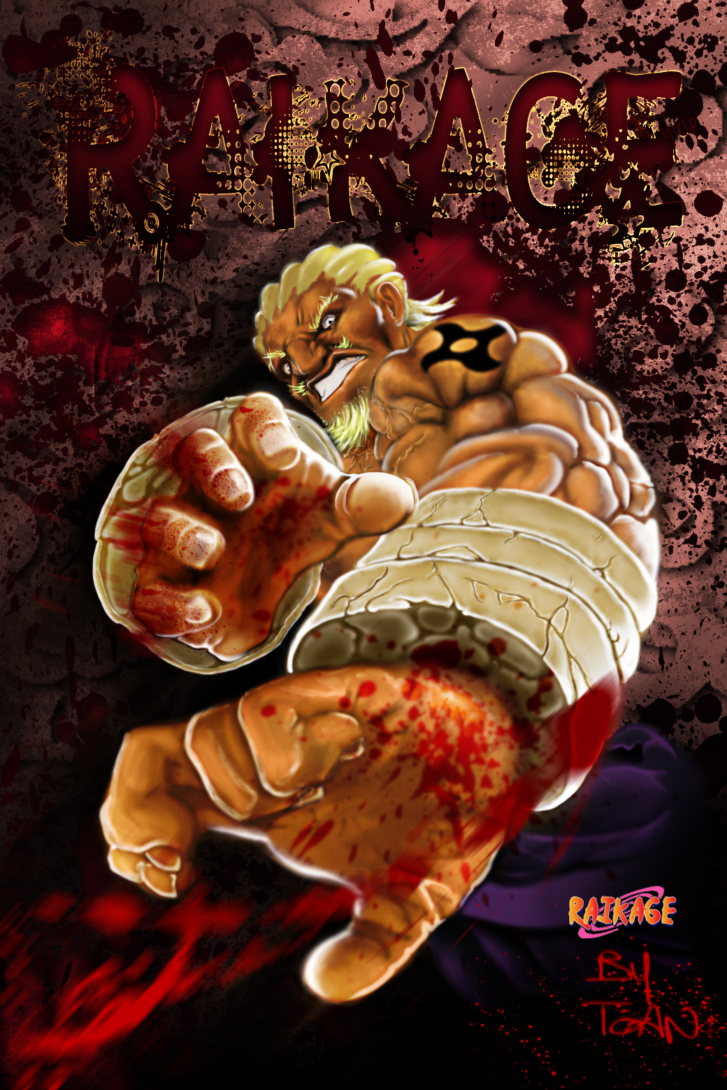 ‘A’ Fourth Raikage – Naruto Shippuden | Daily Anime Art