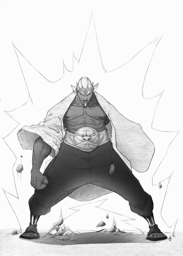 ‘A’ Fourth Raikage – Naruto Shippuden | Daily Anime Art