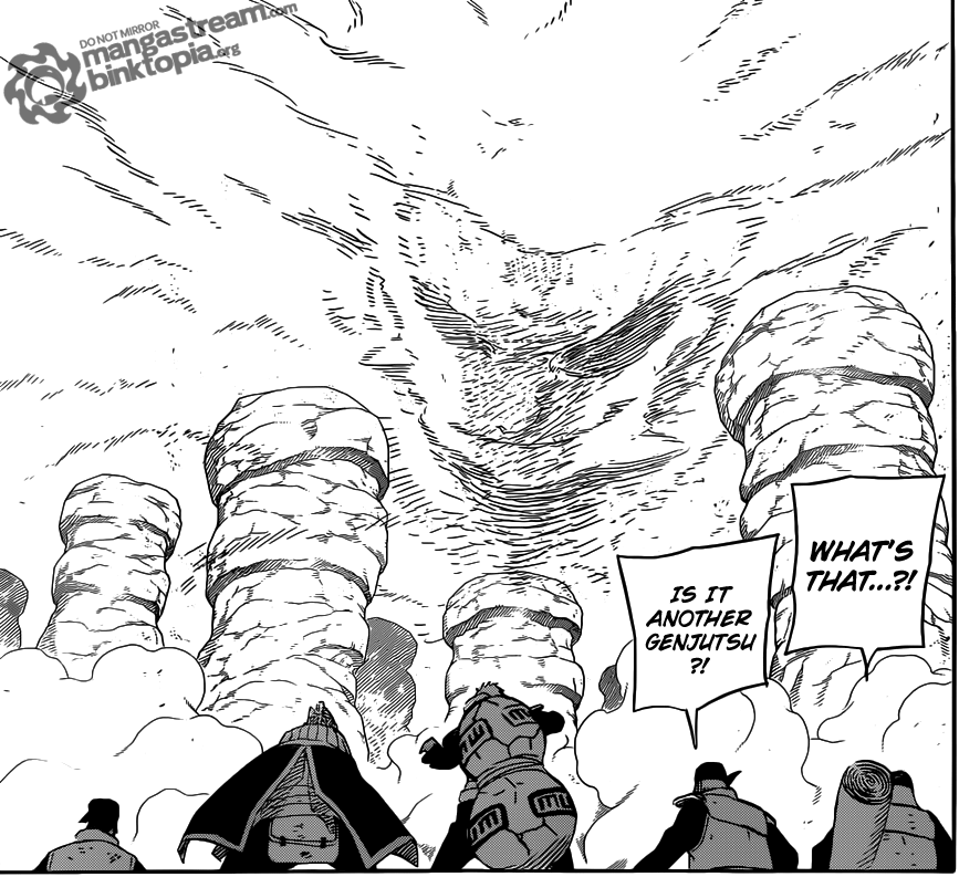 Mizukage’s Infinite Explosions Technique – Naruto 556 | Daily Anime Art