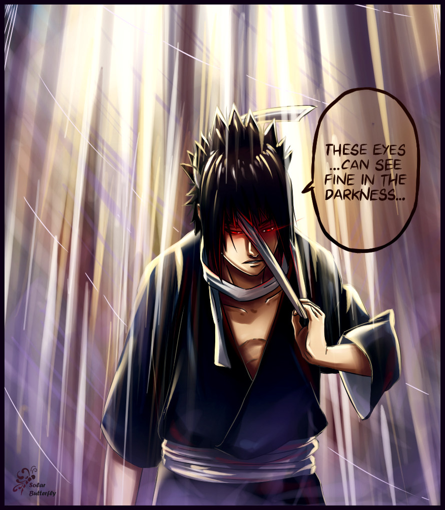 Sasuke’s Eternal Mangekyou Sharingan – Naruto 553 | Daily Anime Art