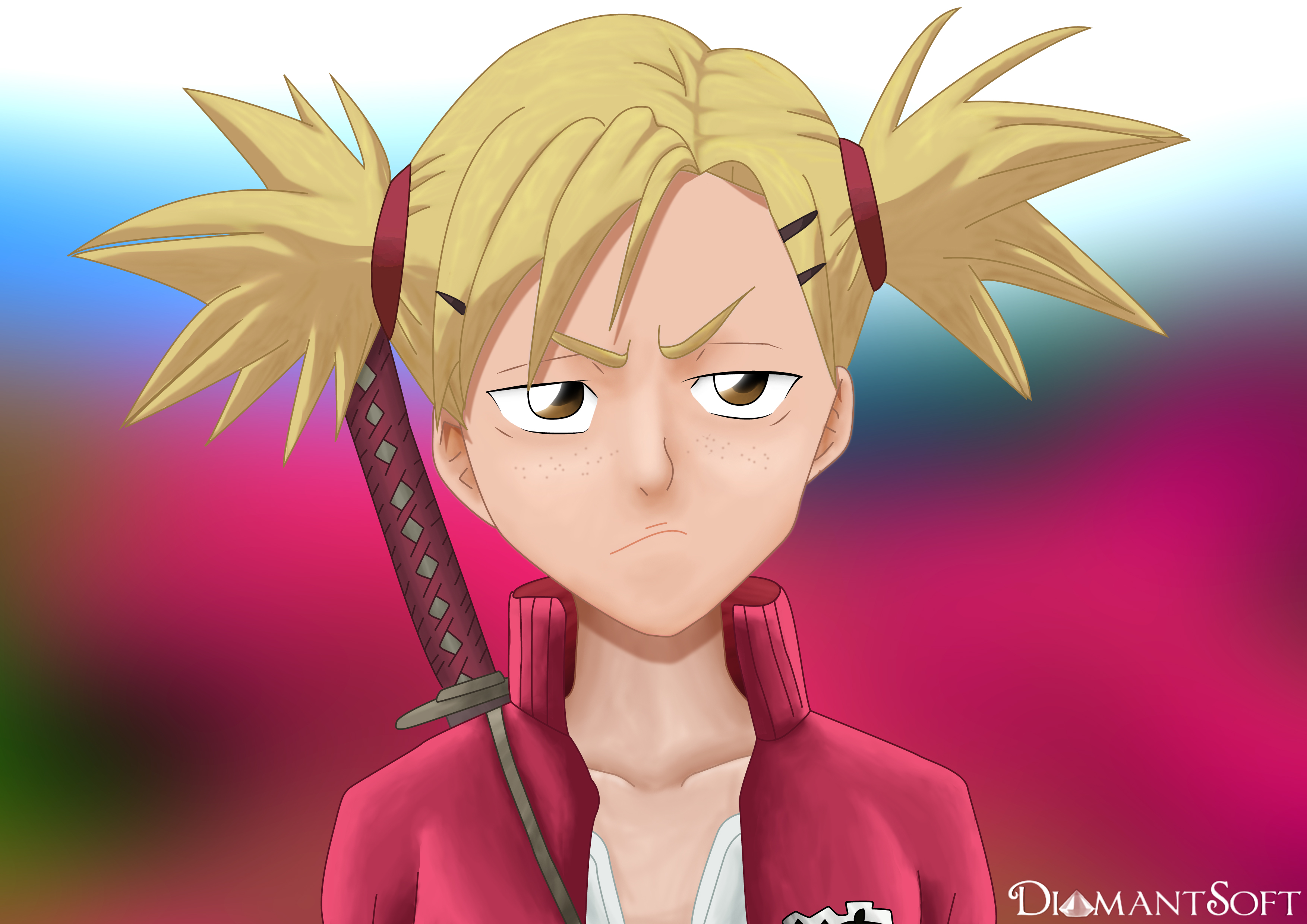 Hiyori Sarugaki Vizard | Daily Anime Art