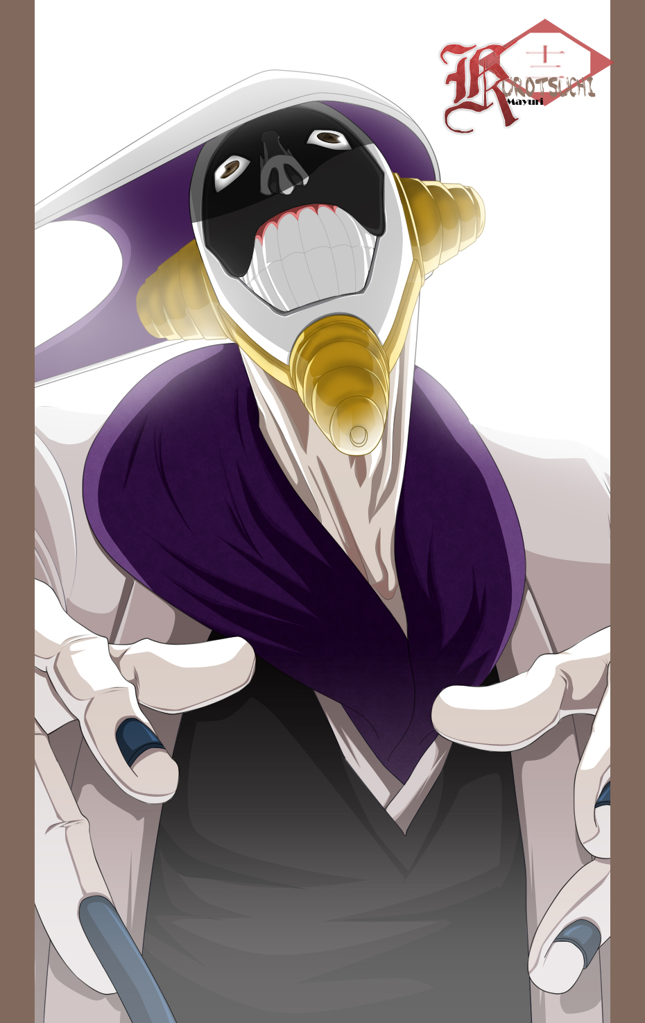 Mayuri Kurotsuchi 12th Division Captain | Daily Anime Art