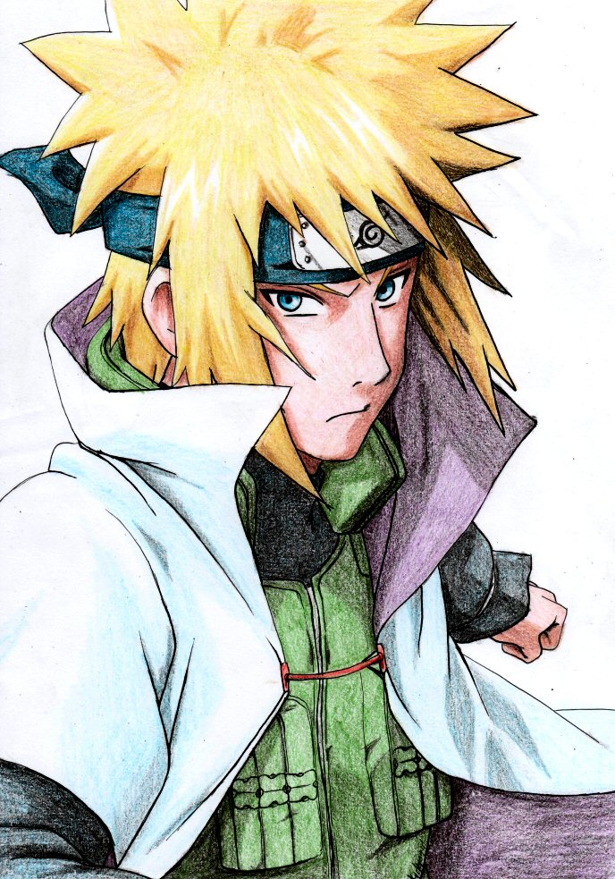 Minato Namikaze 4th Hokage | Daily Anime Art