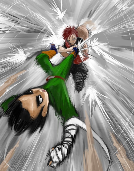 Rock Lee – Team Guy | Daily Anime Art