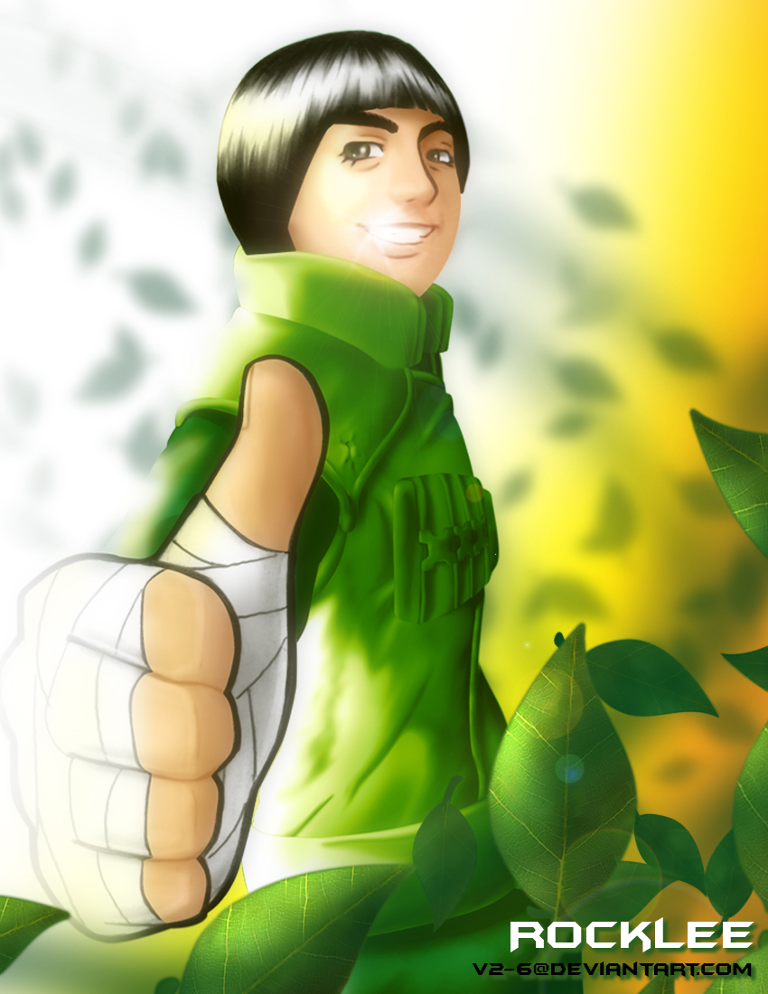 Rock Lee – Team Guy | Daily Anime Art