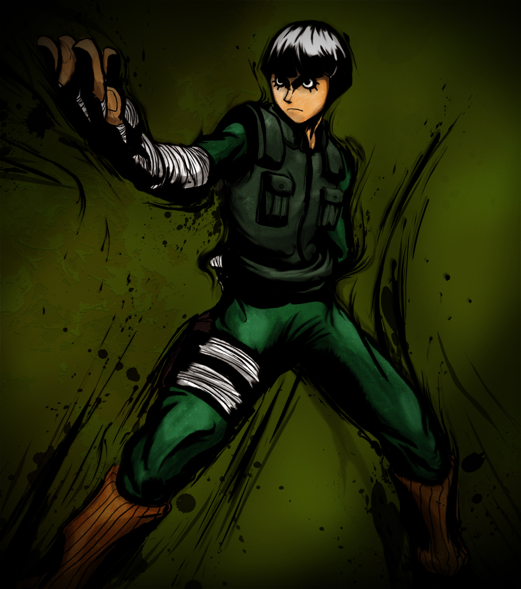 Rock Lee – Team Guy | Daily Anime Art