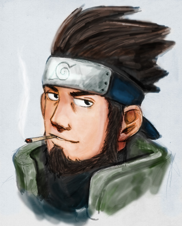 Asuma Sarutobi – Team Asuma | Daily Anime Art