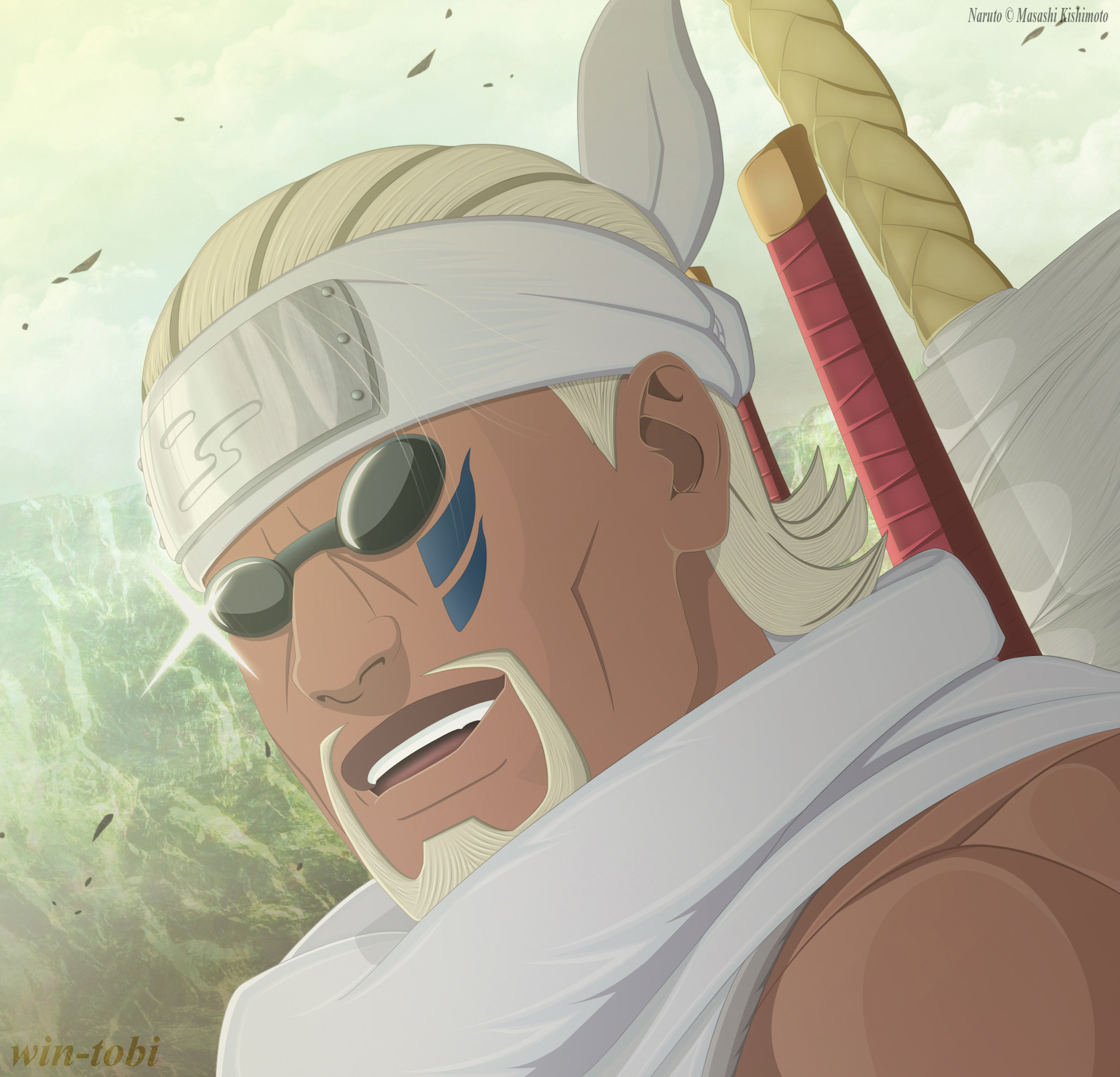 Killer Bee – Eight-Tailed Jinchuuriki | Daily Anime Art