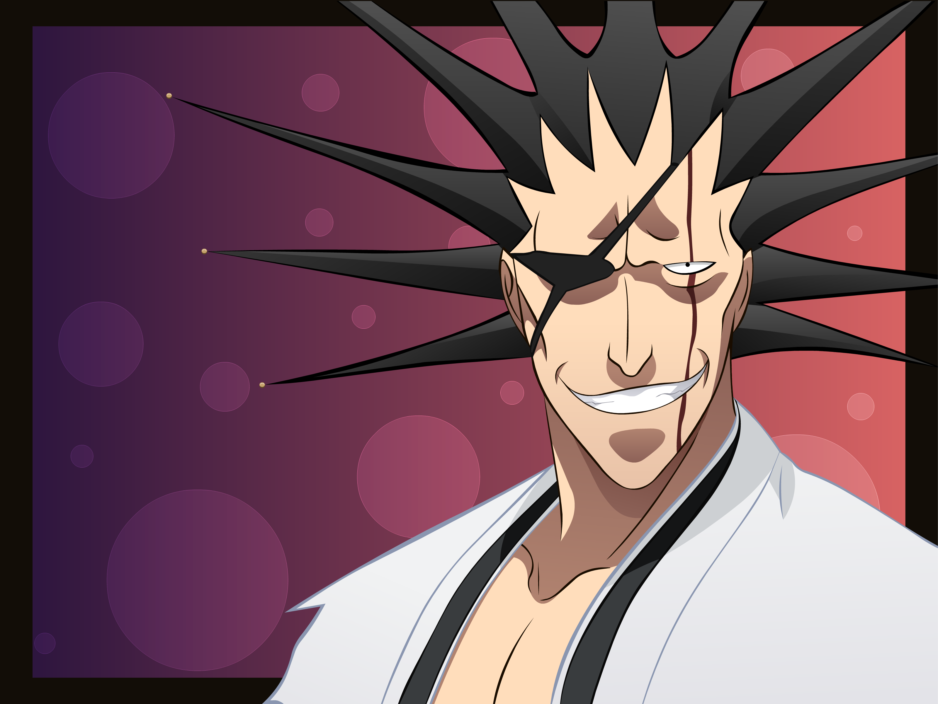 Zaraki Kenpachi 11th Division Captain | Daily Anime Art