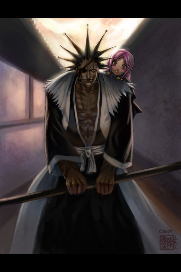 Zaraki Kenpachi 11th Division Captain | Daily Anime Art