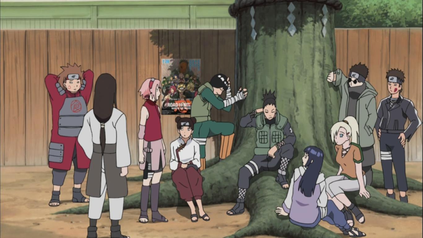 Sakura’s friends gather | Daily Anime Art