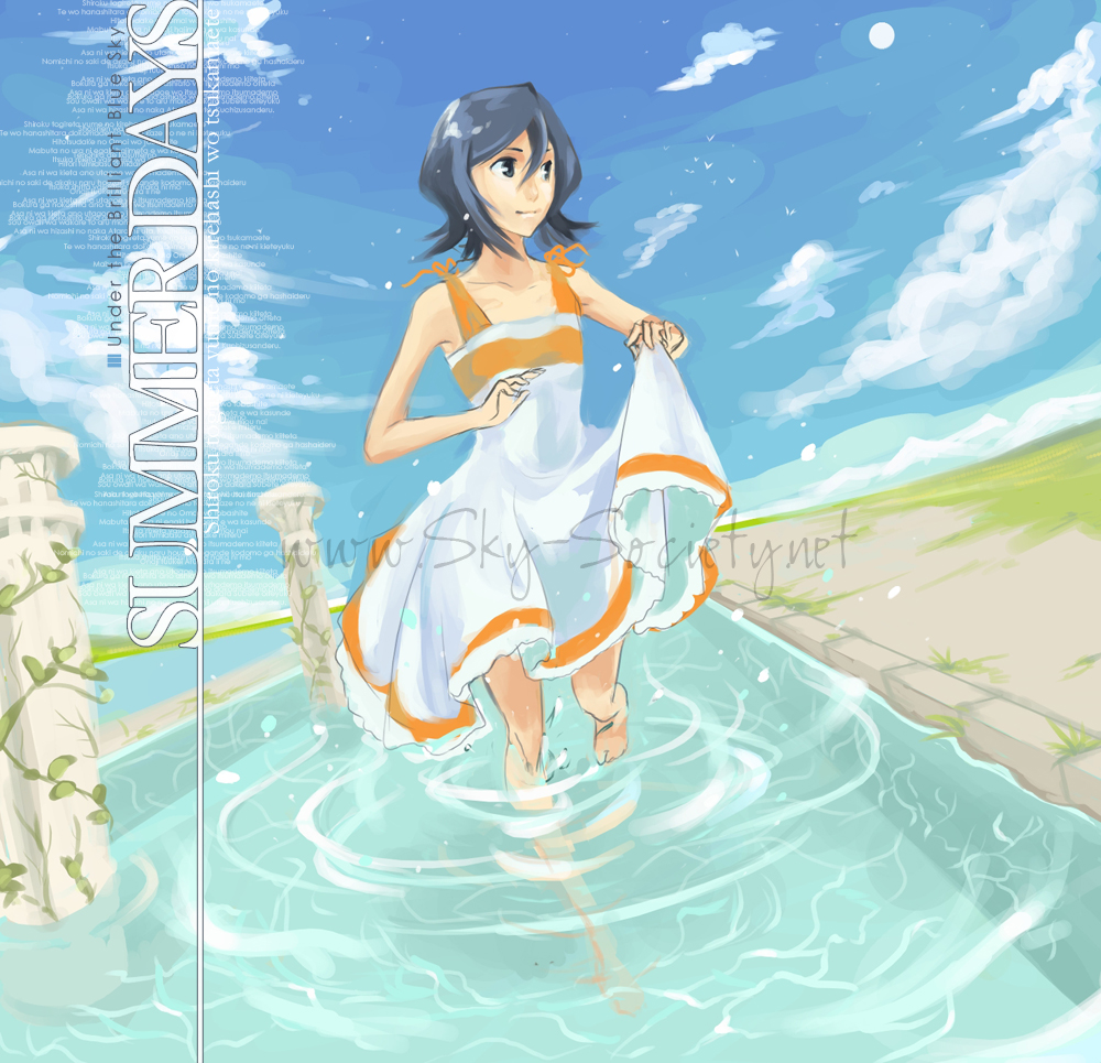 Summer Days with Rukia Kuchiki | Daily Anime Art