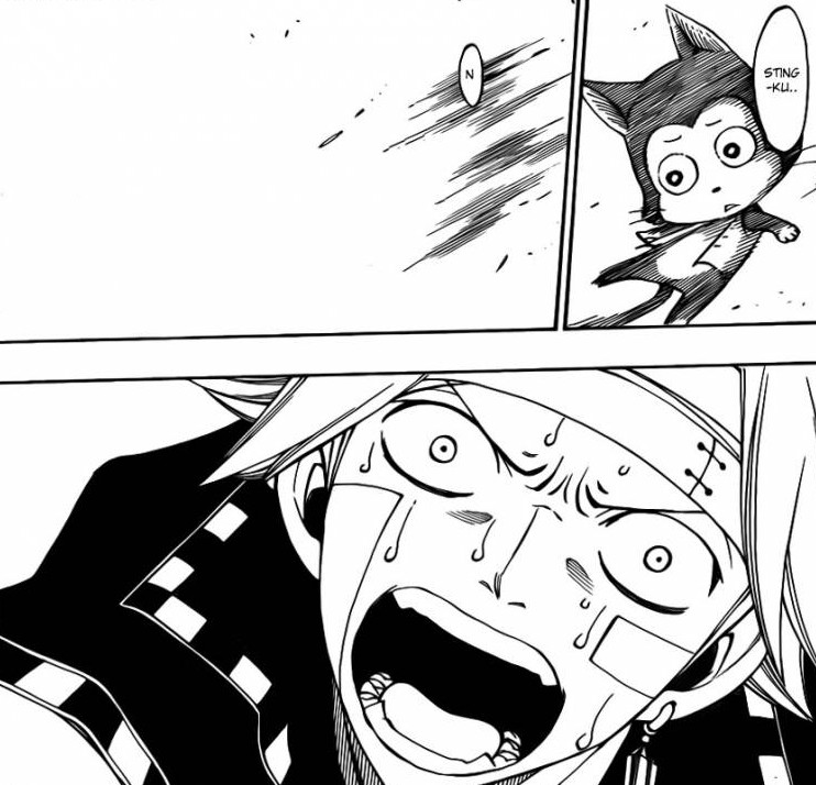 Sting attacks Jiemma – Wendy’s Milky Way – Fairy Tail 300 | Daily Anime Art