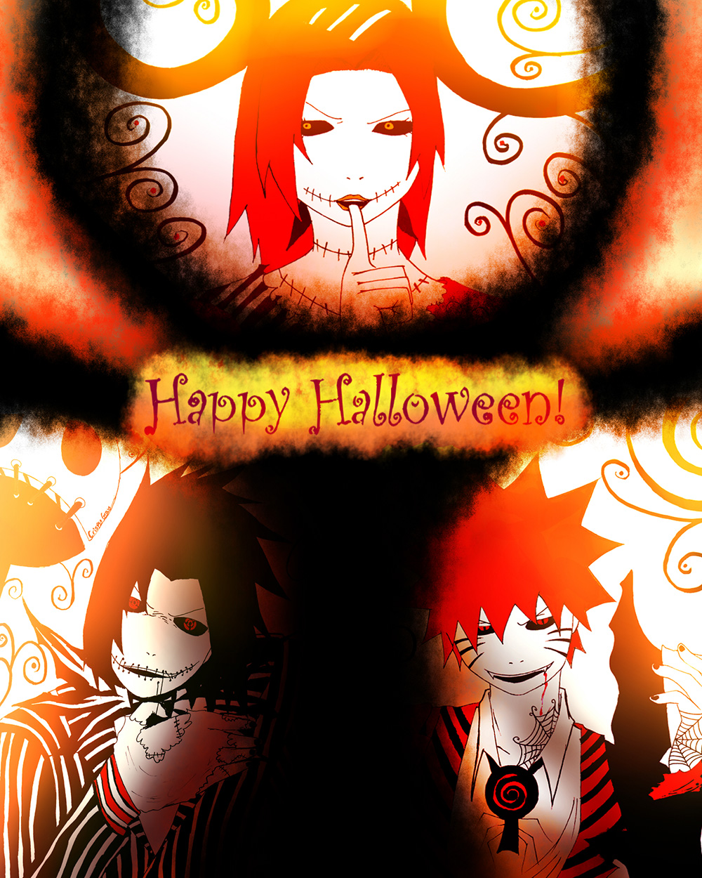 Naruto Halloween 2012 | Daily Anime Art