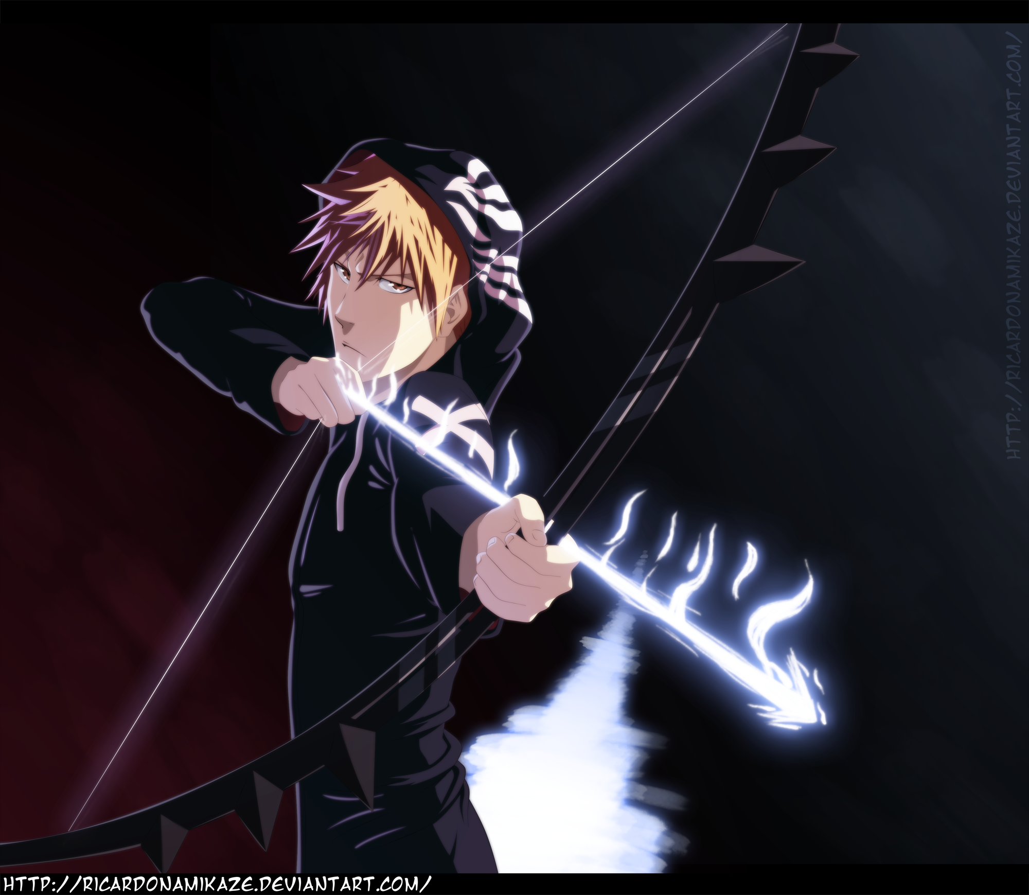 The Arrow Within – Quincy Ichigo Kurosaki | Daily Anime Art