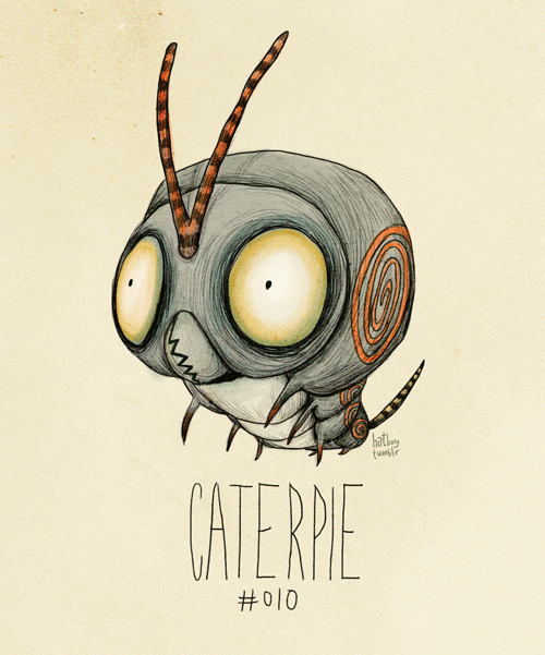 Tim Burton Inspired Pokemon Drawings | Daily Anime Art