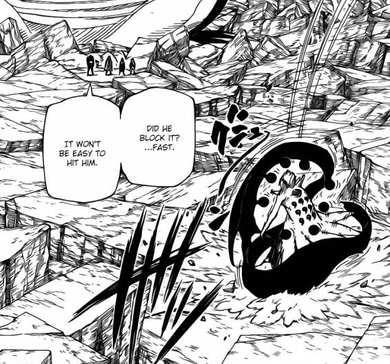 Obito survives his own Bijuu attack | Daily Anime Art