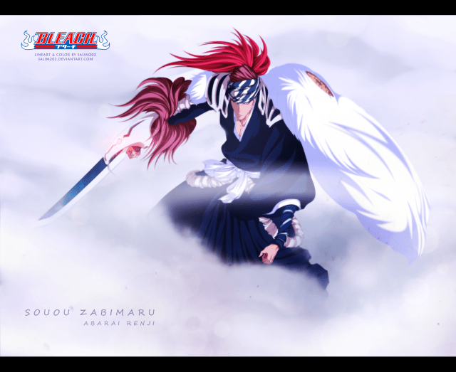 Zabimaru Abarai Renji Zabimaru Zanpakuto Sword From Bleach