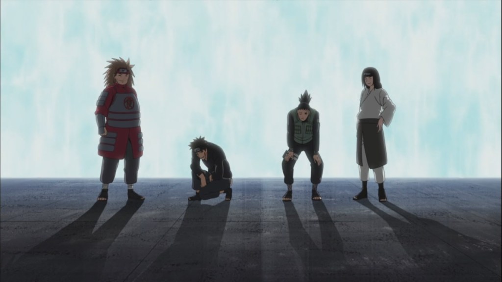 Shikamaru Neji Choji Kiba | Daily Anime Art