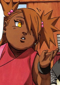 Chocho Akimichi Choji and Karui Daughter | Daily Anime Art