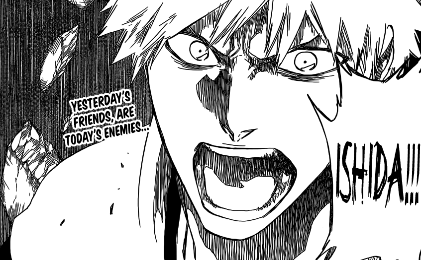 Ichigo angry at Ishida | Daily Anime Art