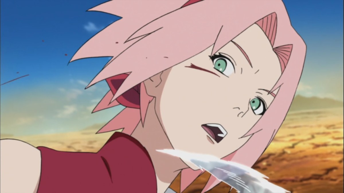 Sakura Shippuden Face Cute/slightly Disturbing Face Of Sakura
