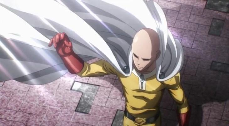 Saitama and cape | Daily Anime Art