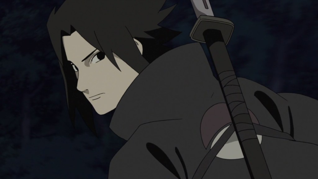 Sasuke looks back | Daily Anime Art