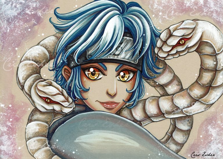 The Young Snake – Mitsuki | Daily Anime Art